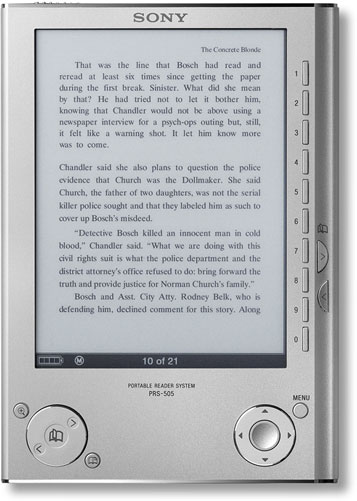 Sony Portable Reader System PRS-505 | OT Labs