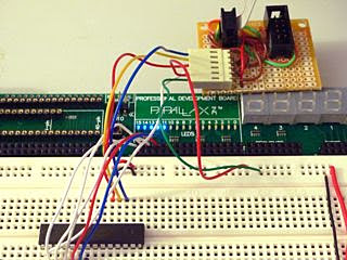 marxy's musing on technology: Atmel Atmega8 ICSP on breadboard