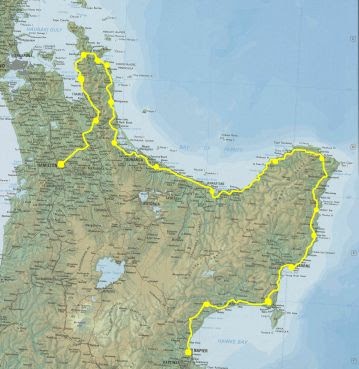 Coromandel and East Cape Tour February 2004