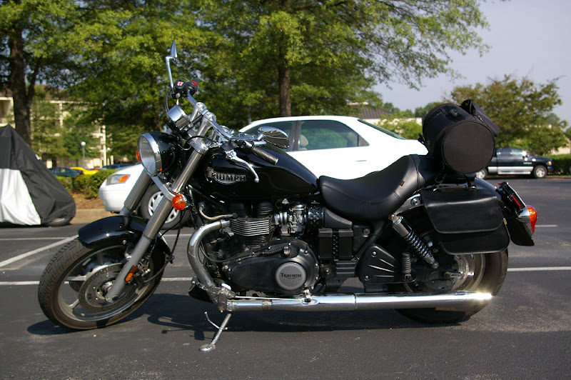 Powder Coating, Tun Signals, Wires & Mirrors | Triumph Rat Motorcycle ...