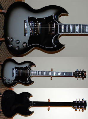 Brent's Big Ol' Blog — New guitar - Gibson SG Standard Silverburst